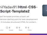 Github Sushilyadav91 Html Css Javascript Template2 This Project