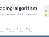 Github 5icoding Algorithm Introduction To Algorithm 算法入门 用python实现