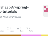 Github Adarshasp87 Spring Boot Tutorials The Rest With Spring Course