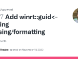 Add Winrt Guid String Parsing Formatting Issue 797 Microsoft