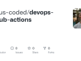 Github Justus Coded Devops Github Actions