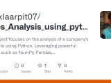 Github Shuklaarpit07 Sales Analysis Using Python This Project