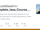 Github Eemustafasahin Complete Java Course Notes These Notes Cover