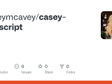 Github Caseymcavey Casey Javascript