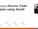Source Code Analysis Using Genai Readme Md At Main Entbappy Source