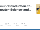Github Mikanup Introduction To Computer Science And Programming Using