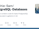 Github Berchie Sam Postgresql Databases This Repo Contains Code For