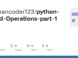 Github Kashancoder123 Python Read Operations Part 1