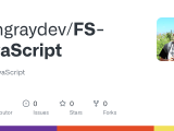 Github Stingraydev Fs Javascript Pure Javascript