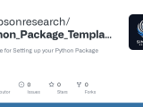 Github Simpson Computer Technologies Research Python Package Template