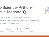 Github Data Science Python Marcus Mariano Q Learning Reinforcement