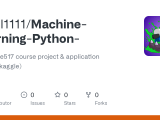 Github Mzhl1111 Machine Learning Python Wustl Cse517 Course Project
