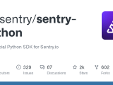 Github Getsentry Sentry Python The Official Python Sdk For Sentry Io