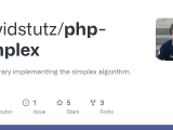 Github Davidstutz Php Simplex Php Library Implementing The Simplex
