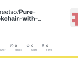 Github H Web3 Pure Blockchain With Javascript