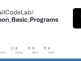 Github Ismailcodelab Python Basic Programs