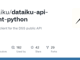 Github Dataiku Dataiku Api Client Python Python Client For The Dss