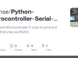 Github Rfsense Python Microcontroller Serial Interface 8bit Numeric