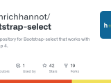 Github Heimrichhannot Bootstrap Select Shim Repository For Bootstrap