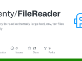 Github Agenty Filereader C Library To Read Extremely Large Text