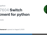 Switch Statment For Python Issue 107604 Python Cpython Github