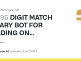 Digit Match Binary Bot For Trading On Neuronal Platform Issue 3896