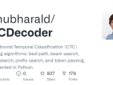 Github Githubharald Ctcdecoder Connectionist Temporal Classification