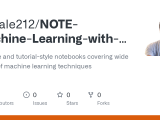 Github Endale212 Note Machine Learning With Python Practice And