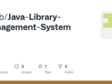 Github Rtaub Java Library Management System