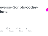 Github Codeverse Scripts Codev Versions