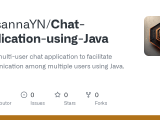 Github Prasannayn Chat Application Using Java Built A Multi User