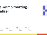 Github Code Anmol Sorting Visualizer