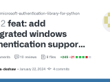 Feat Add Integrated Windows Authentication Support Under Public