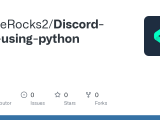 Github Coderocks2 Discord Bot Using Python