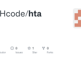 Github Cshcode Hta