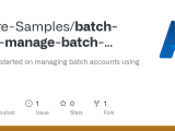 Github Azure Samples Batch Java Manage Batch Accounts Getting