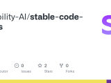 Github Stability Ai Stable Code Docs