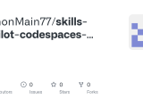 Github Pythonmain77 Skills Copilot Codespaces Vscode Python
