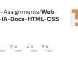 Github Web Assignments Web Lab Ia Docs Html Css
