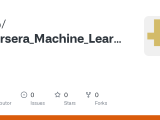 Github Chjp Coursera Machine Learning With Python