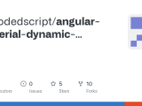Github Decodedscript Angular Material Dynamic Nested Sidenav Menu