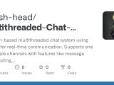 Github Buksh Head Multithreaded Chat System In Python A Python Based