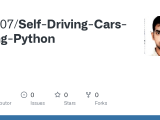 Github Ajax07 Self Driving Cars Using Python