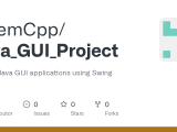 Github Shemcpp Java Gui Project Simple Java Gui Applications Using Swing