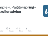 Github Example Upagge Spring Controlleradvice