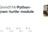 Github Thegrim0114 Python Program Turtle Module