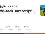 Github Malikwaleed3 Digitalclock Javascript Html Css