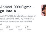 Github Firojahmad1999 Figma Design Into A Responsive Html Css