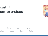 Github Alicepath Python Exercises