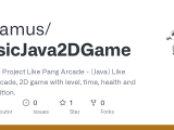 Github Algamus Basicjava2dgame A Game Project Like Pang Arcade